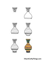Vase Drawing - How To Draw A Vase Step By Step