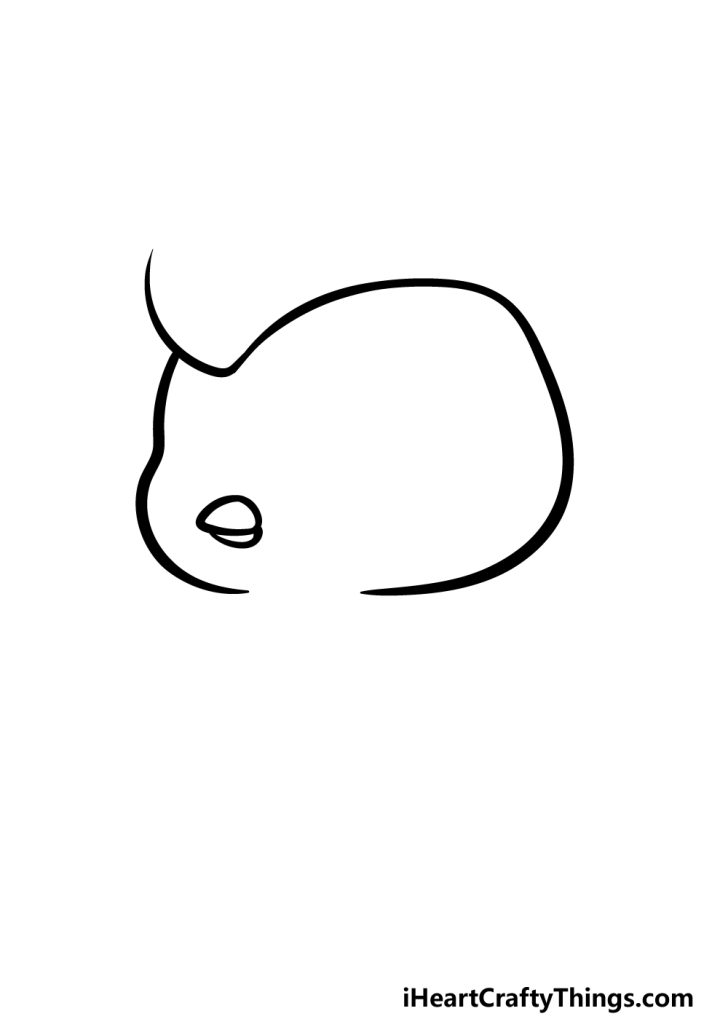 Cute Chicken Drawing - How To Draw A Cute Chicken Step By Step