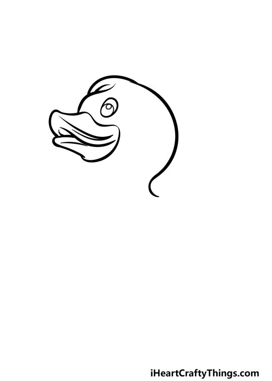 Rubber Duck Drawing - How To Draw A Rubber Duck Step By Step