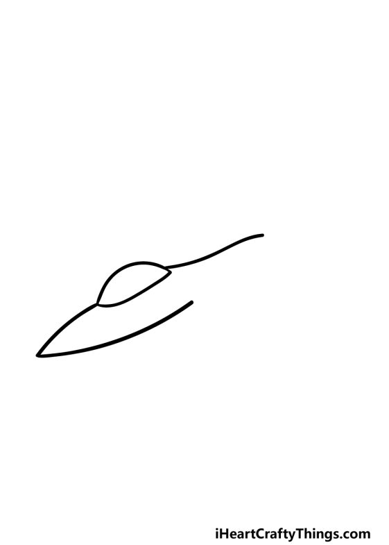 Jet Drawing - How To Draw A Jet Step By Step