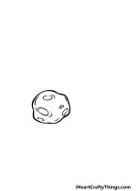 Meteor Drawing - How To Draw A Meteor Step By Step