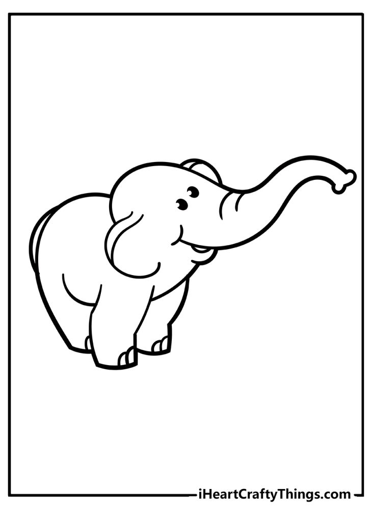 Elephant Coloring Pages: 35 Printables To Download For Free