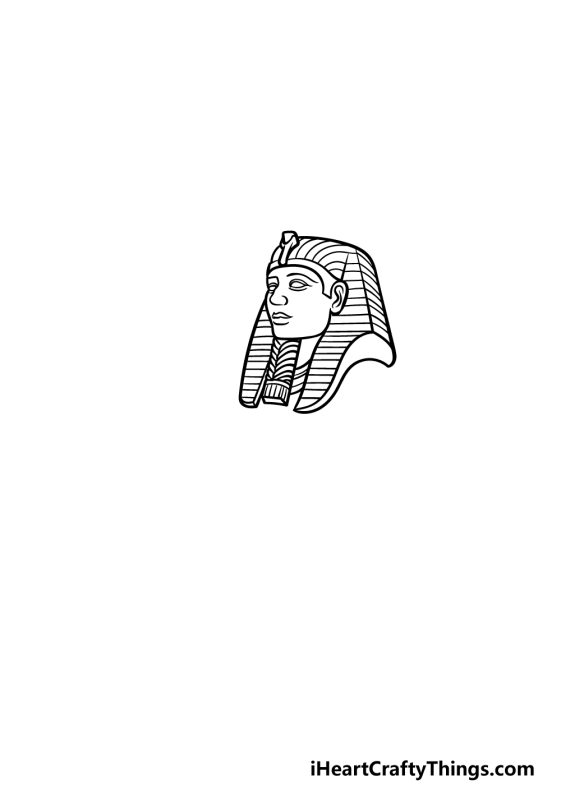 Sphinx Drawing - How To Draw The Sphinx Step By Step
