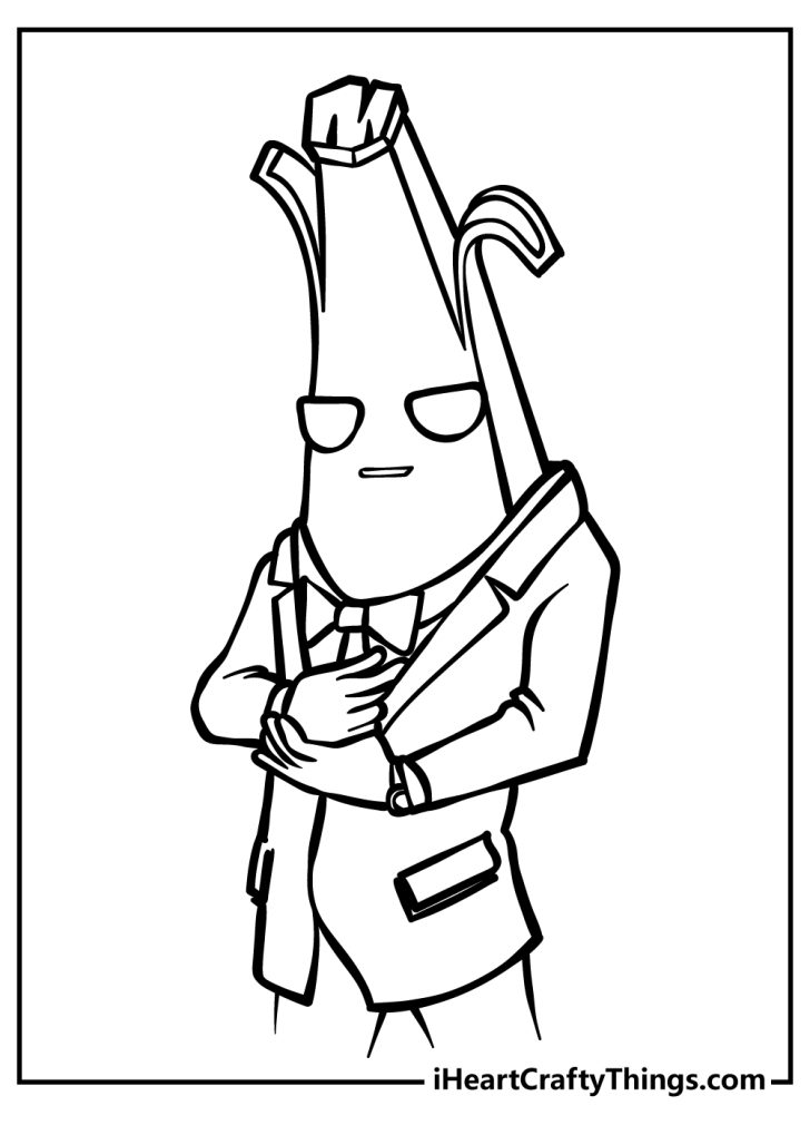 30 Fortnite Coloring Pages For Kids (100% Free Printables)