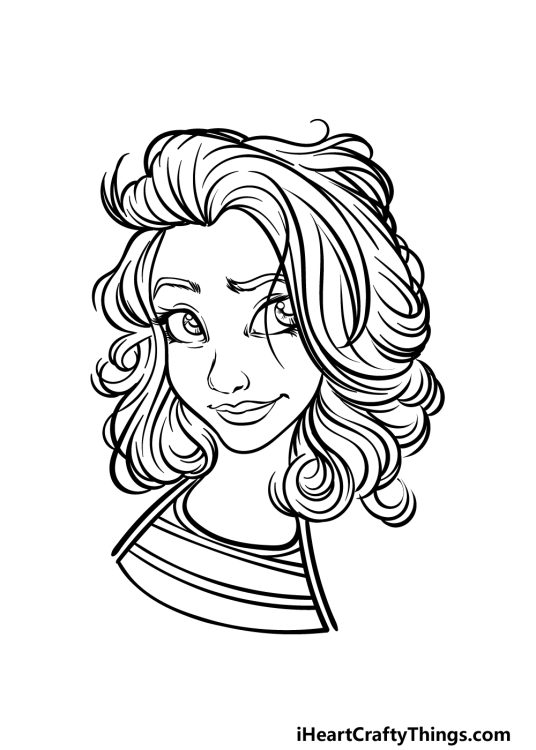 Self Portrait Drawing - How To Draw A Self Portrait Step By Step