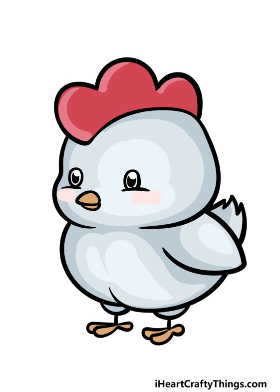 How to Draw Chickens Easy - Parker Thrights