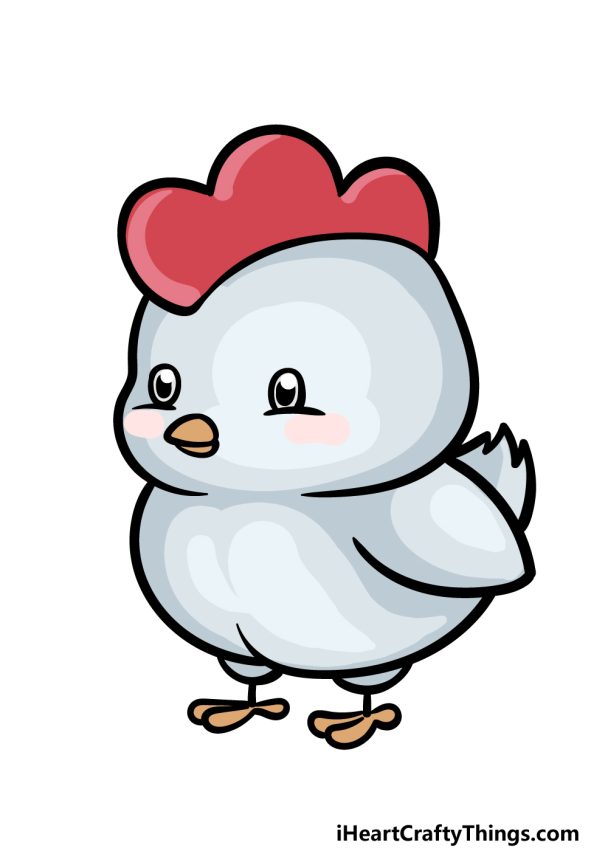 How to Draw Chickens Easy - Parker Thrights