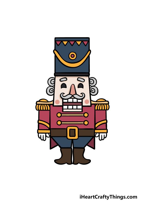 Nutcracker Drawing - How To Draw A Nutcracker Step By Step