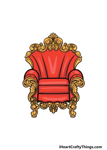 Throne Drawing - How To Draw A Throne Step By Step