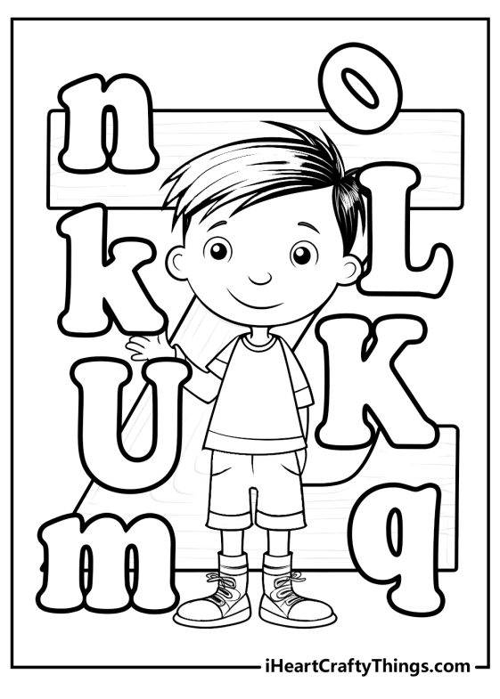 25 Alphabet Coloring Pages (100% Free Printables)