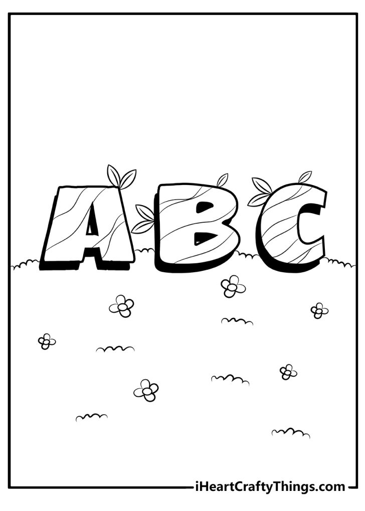 25 Alphabet Coloring Pages (100% Free Printables)
