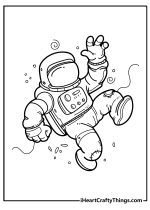 15 Astronaut Coloring Pages (100% Free Printables)
