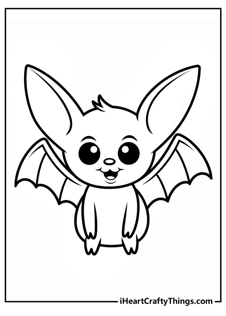 15 Bat Coloring Pages (100% Free Printables)