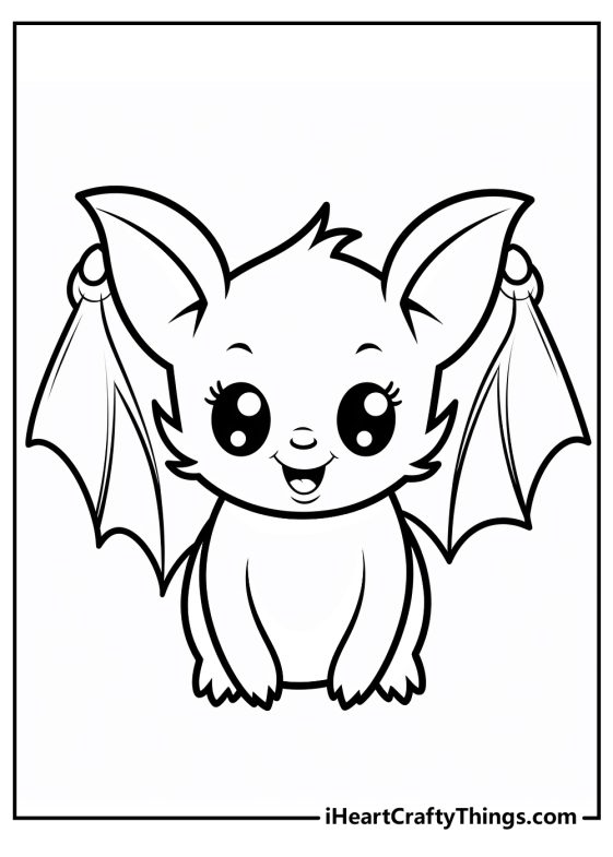 15 Bat Coloring Pages (100% Free Printables)