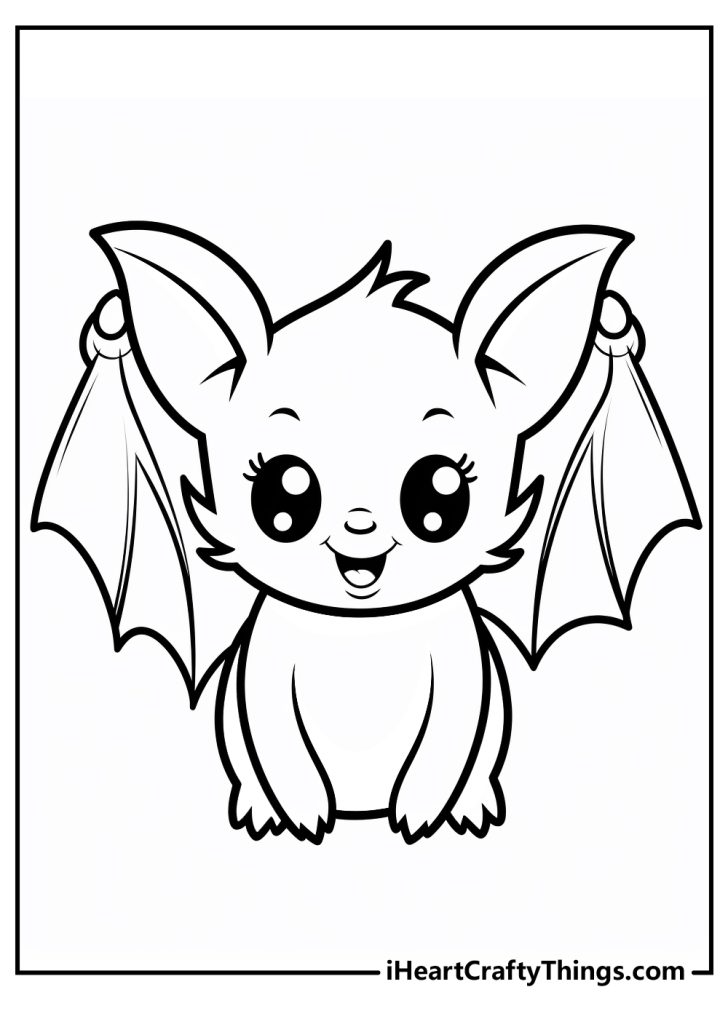 15 Bat Coloring Pages (100% Free Printables)