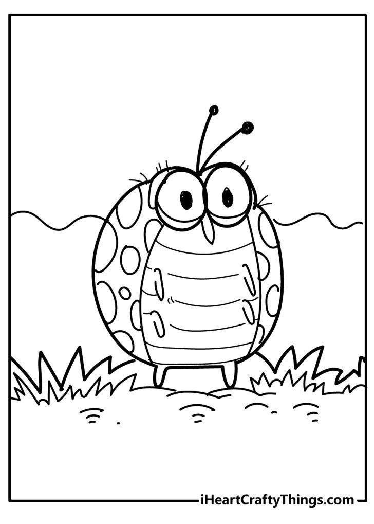 15 Bug Coloring Pages (100% Free Printables)