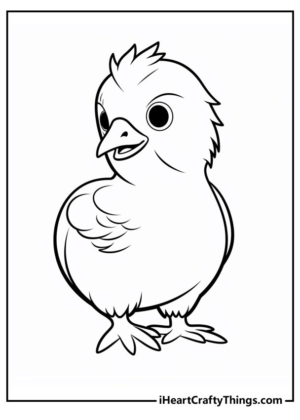 35 Chicken Coloring Pages (100% Free Printables)