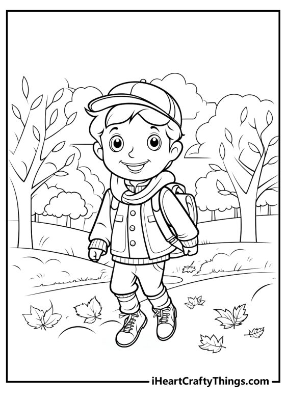 Fall Coloring Pages: 47 Free Printables For This Autumn!