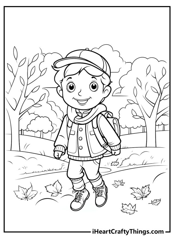 Fall Coloring Pages: 47 Free Printables For This Autumn!