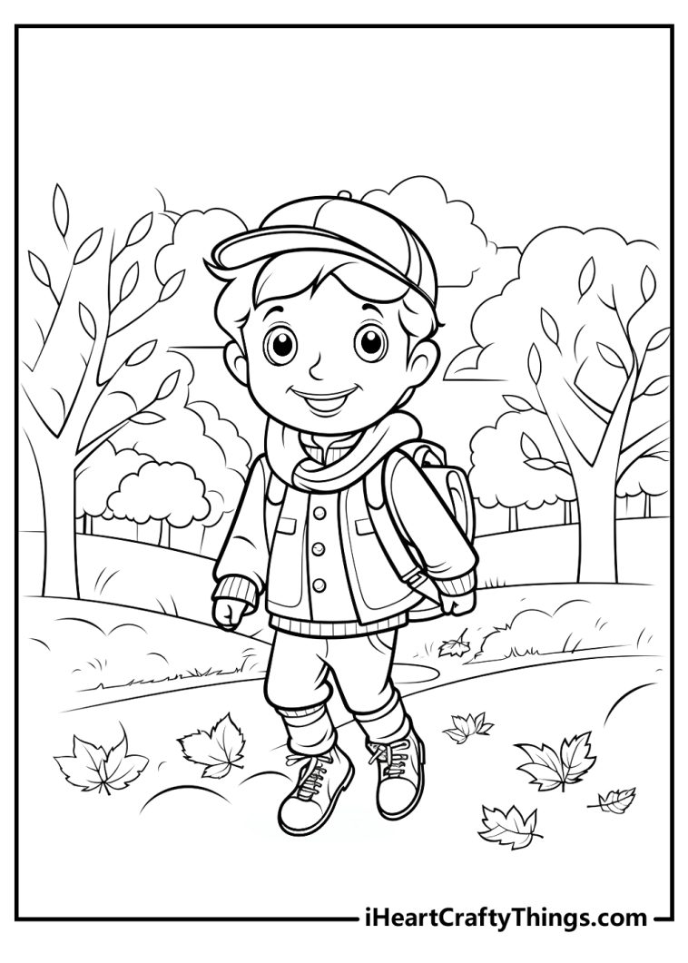 Fall Coloring Pages: 47 Free Printables For This Autumn!