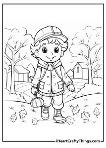 Fall Coloring Pages: 47 Free Printables For This Autumn!