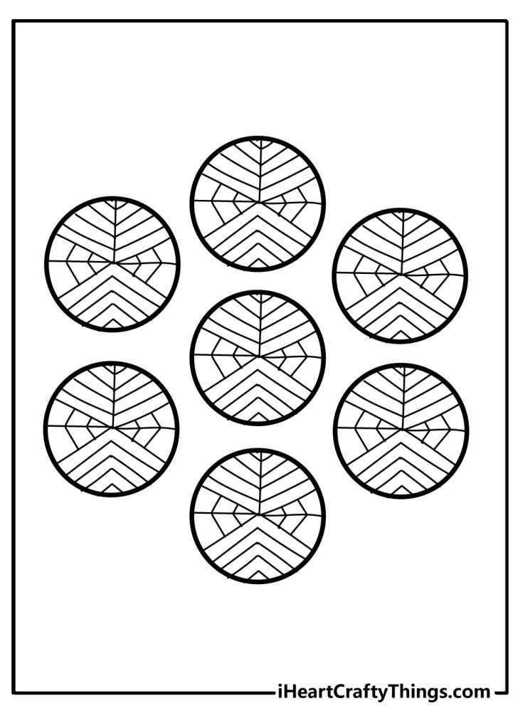 Free Geometric Coloring Pages: 15 PDF Printables To Download