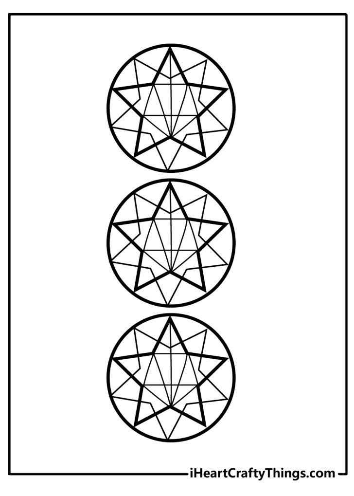 Free Geometric Coloring Pages: 15 PDF Printables To Download
