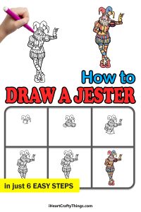 Jester Drawing - How To Draw A Jester Step By Step