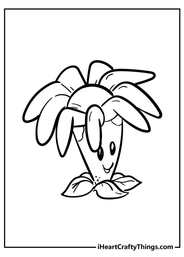 Plants Vs Zombies Coloring Pages 50 Free Pdf Printables 3692