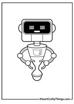 Robot Coloring Pages - 25 Free Printable PDFs To Download
