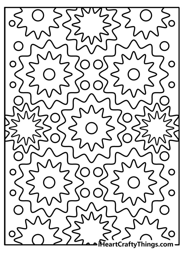 25 Trippy Coloring Pages (10 Printable Free PDFs For All Ages)