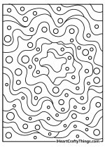 25 Trippy Coloring Pages (10 Printable Free PDFs For All Ages)