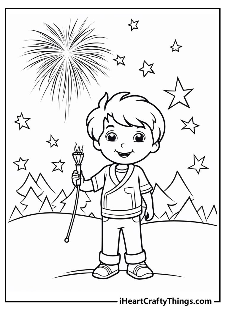 4th Of July Coloring Pages (100% Free Printables)