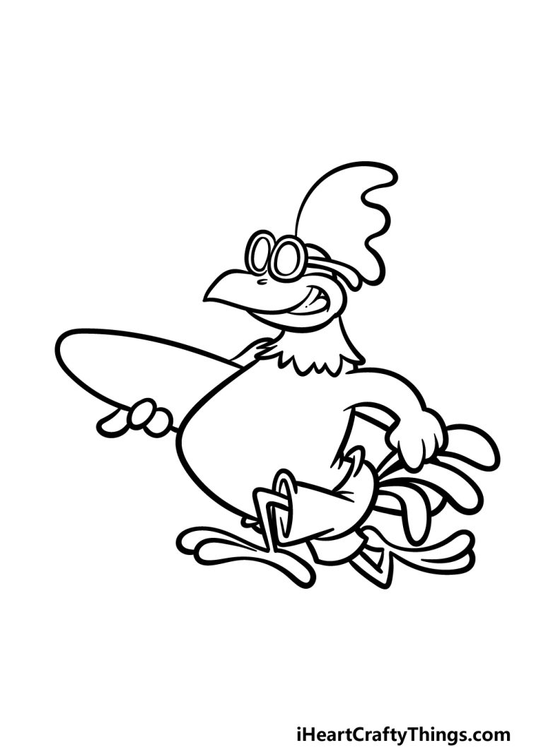 Cool Animal Drawing - How To Draw A Cool Animal Step By Step