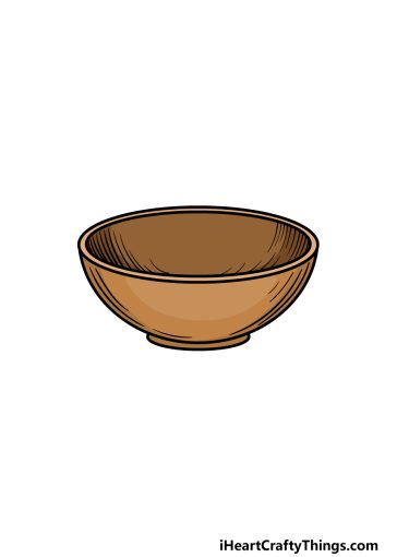 Bowl Drawing - How To Draw A Bowl Step By Step