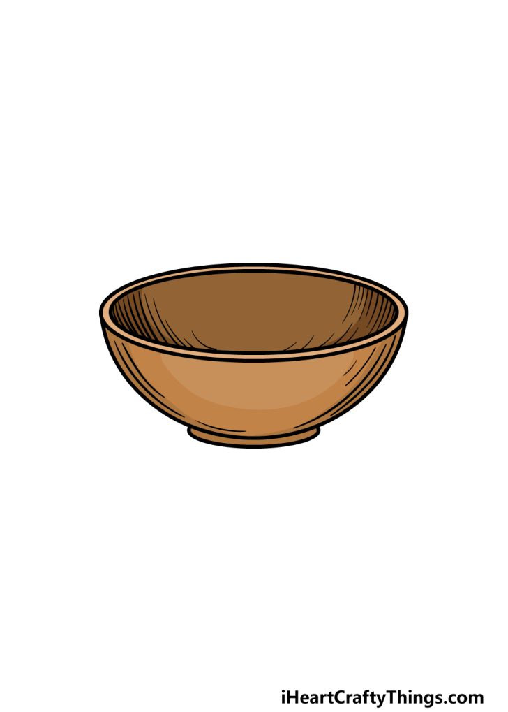 how to draw a 3d bowl - Bober Hishossn