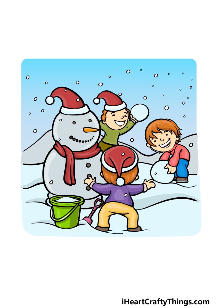 Holiday Drawing - How To Draw A Holiday Step By Step