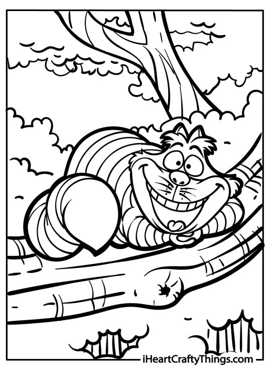 28 Alice In Wonderland Coloring Pages (100% Free Printables)