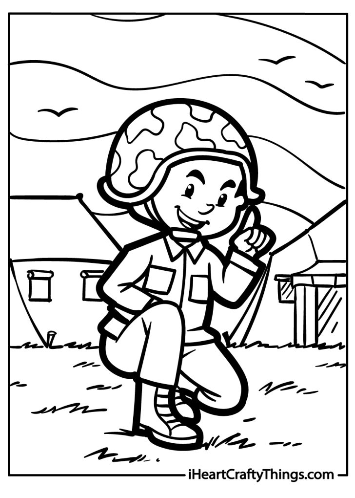 15+ Military Coloring Pages (100% Free Printables)