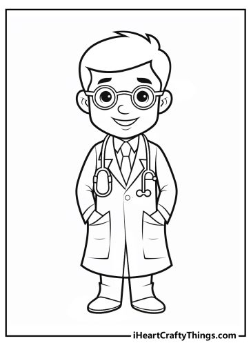 Doctor Coloring Pages (100% Free Printables)