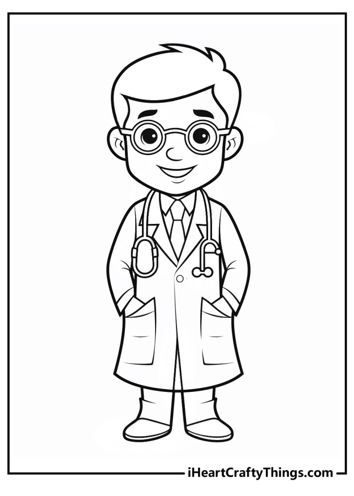 Doctor Coloring Pages (100% Free Printables)