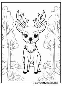 15 Forest Animals Coloring Pages (100% Free Printables)