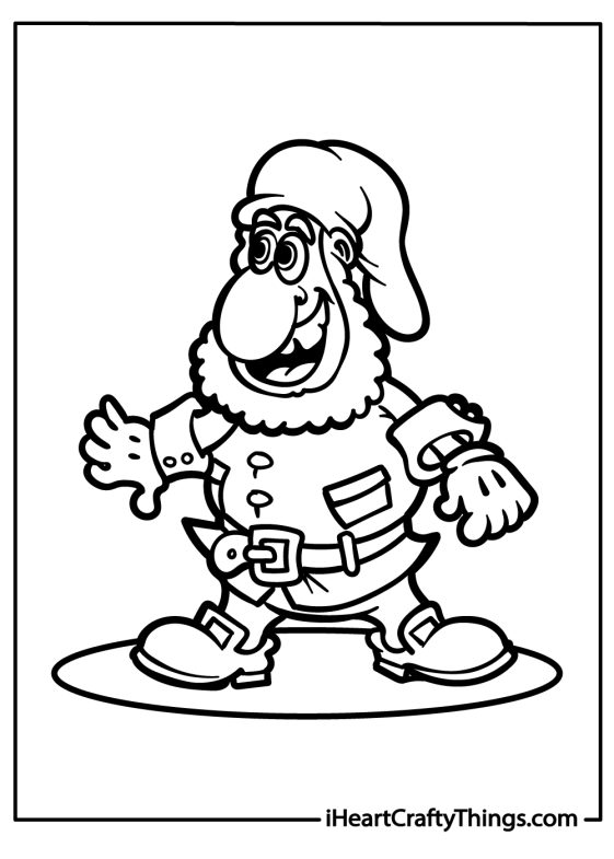 30 Gnomes Coloring Pages (100% Free Printables)