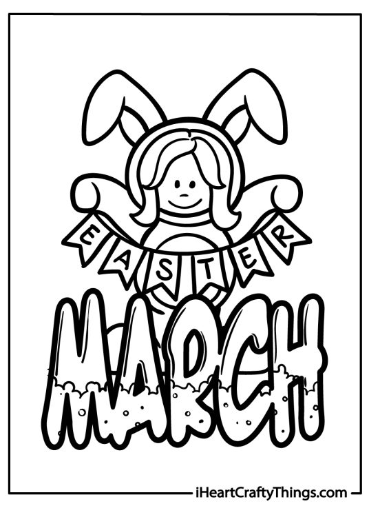 31 March Coloring Pages (100% Free Printables)