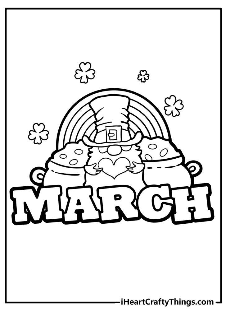 31 March Coloring Pages (100% Free Printables)
