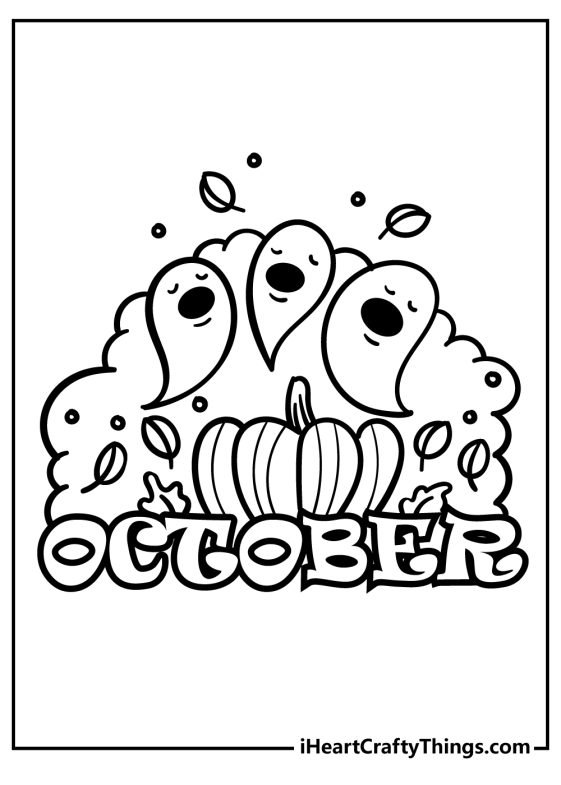15 October Coloring Pages (100% Free Printables)