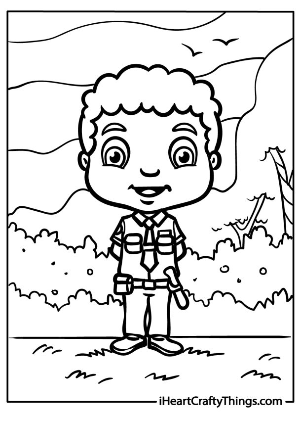15 Police Coloring Pages (100% Free Printables)