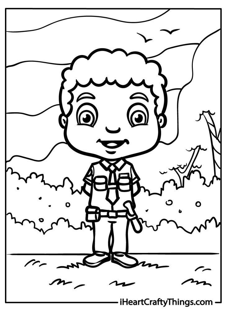 15 Police Coloring Pages (100% Free Printables)