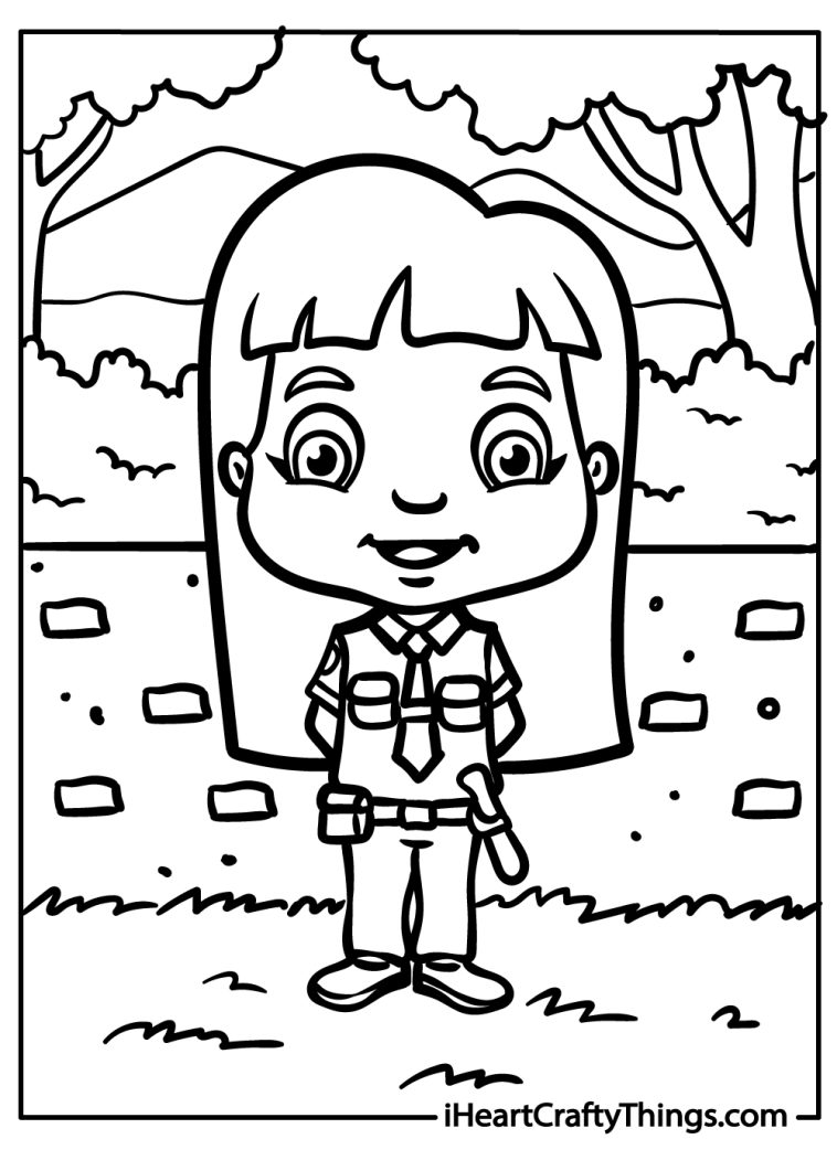 15 Police Coloring Pages (100% Free Printables)