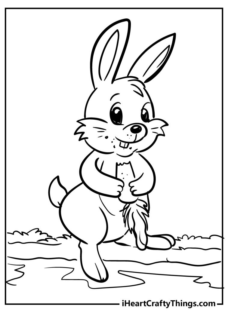 Peter Rabbit Coloring Pages (100% Free Printables)